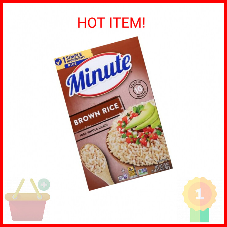 Minute Brown Rice, Instant Brown Rice for Quick Meals, 28-Ounce Box | eBay