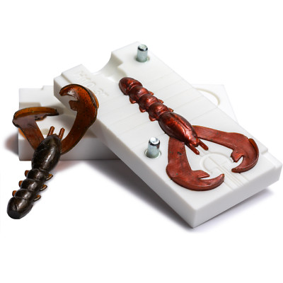 Rage Craw Bait Mold DIY Baby Craw Lure 3" | eBay
