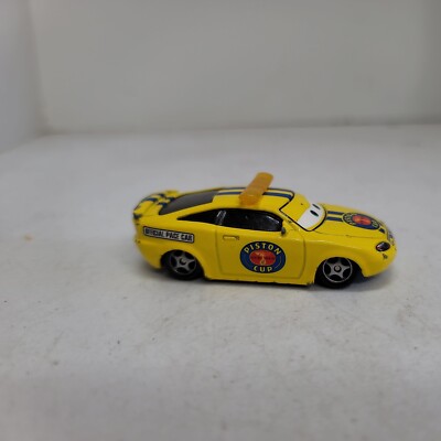 Disney Pixar's Cars Die Cast Piston Cup Pace Car Yellow 1:55 Scale | eBay