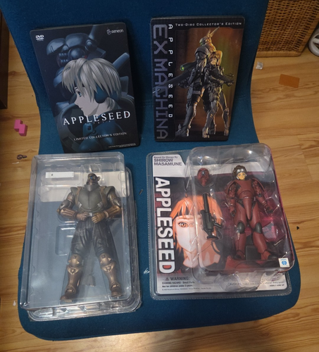Appleseed + Ex Machina Steelcase Collector Set + Deunan Knute Figure ...