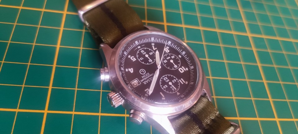 Pulsar 2008 Gen 1 RAF, British MoD issued chronograph Watch 100m | eBay
