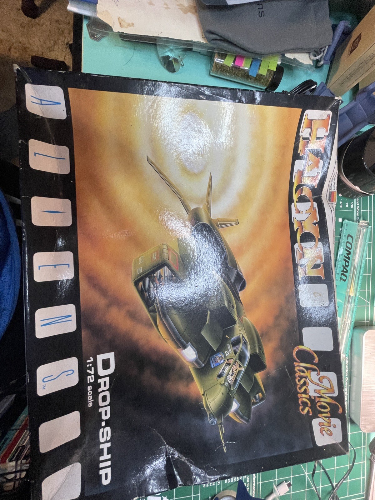 Aliens Drop-Ship Halcyon Movie Classics 1/72 Scale Plastic Model 2 ...