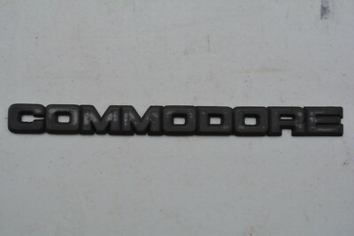 GENUINE VH COMMODORE BOOT BADGE GM #4 | eBay