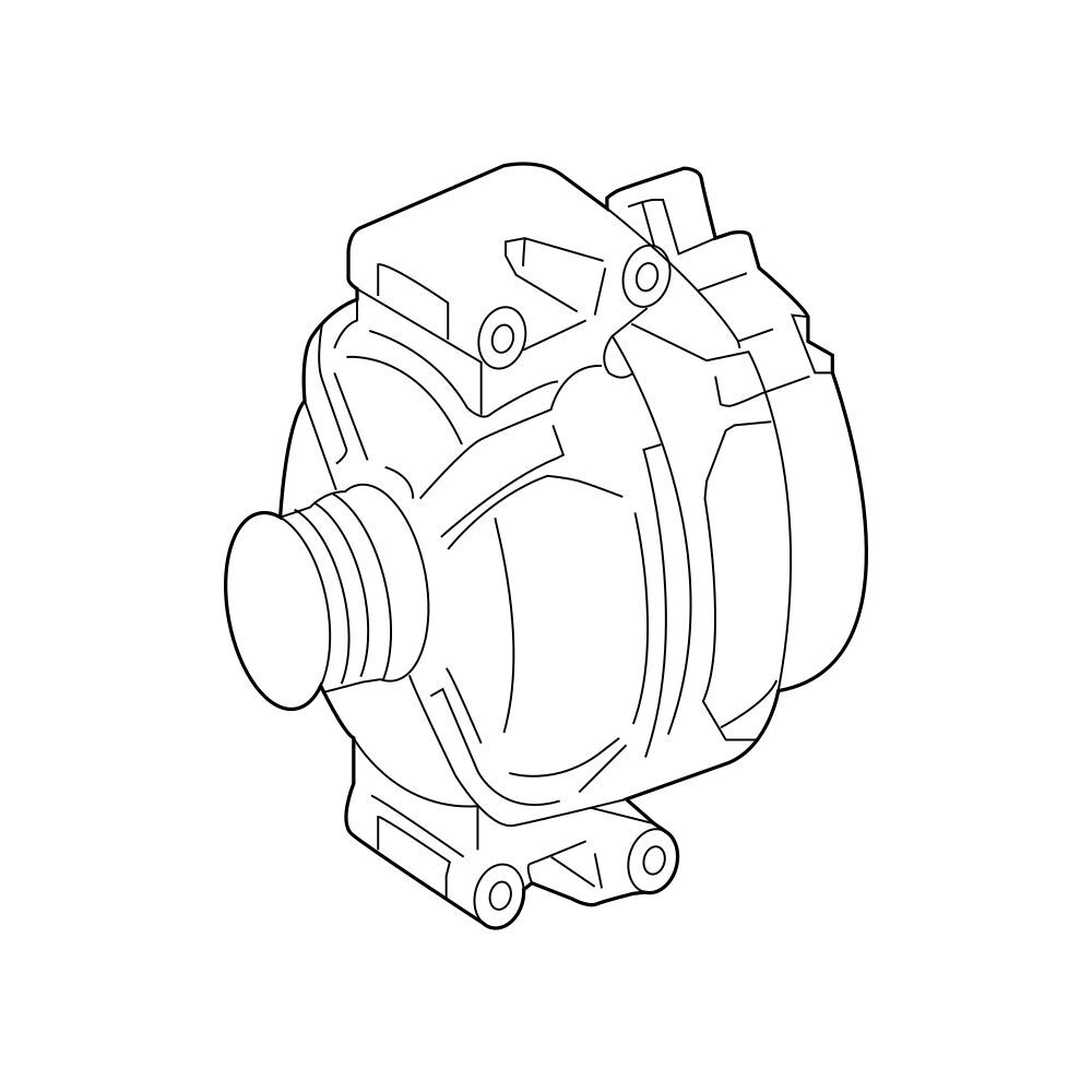 Genuine OEM Alternator for Mercedes 000906770380 | eBay