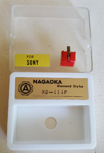 Nagaoka, Replacement Stylus/ Needle for SONY ND-114P and VM-10P ...
