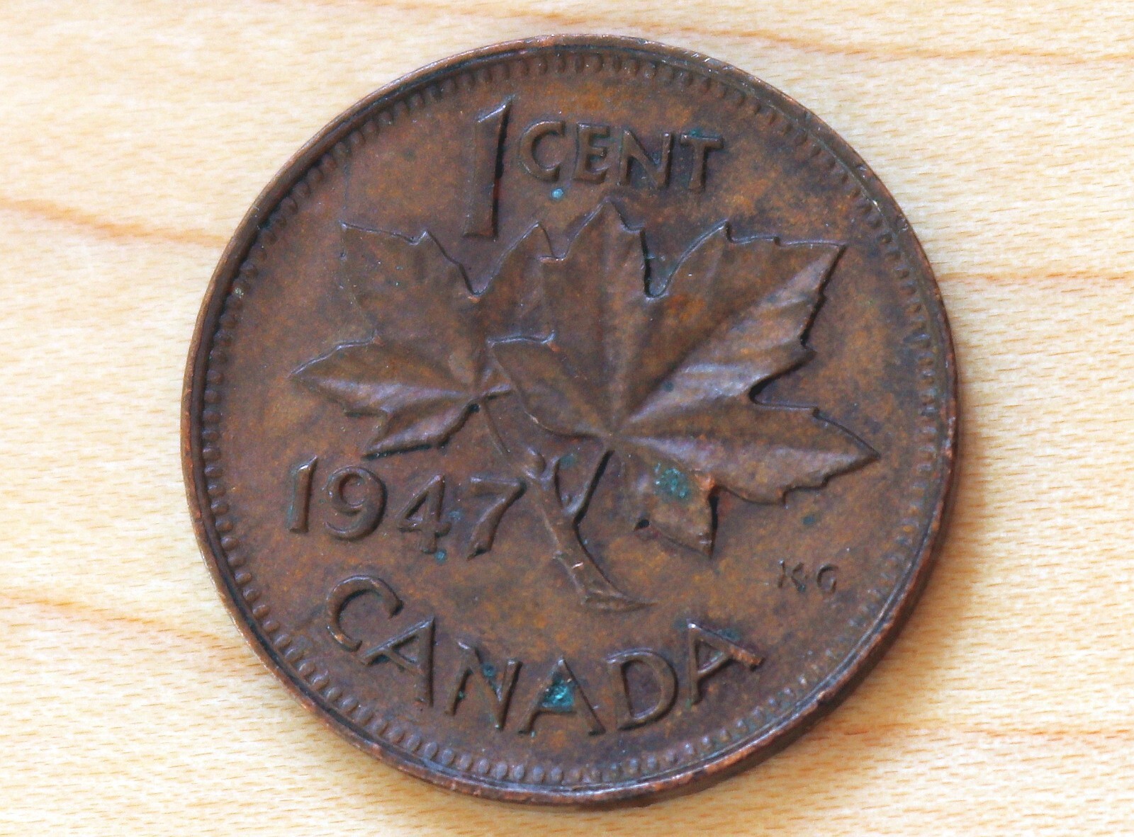1947 Canada 1 Cent George VI | eBay