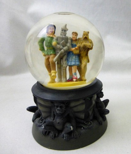 Wicked Witch of West & Black Magic Ball Snow Globe Wizard of Oz Dorothy ...