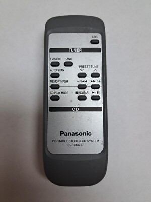 Panasonic EUR648257 Factory Original Audio System Remote RX-D13, RX-D20 ...