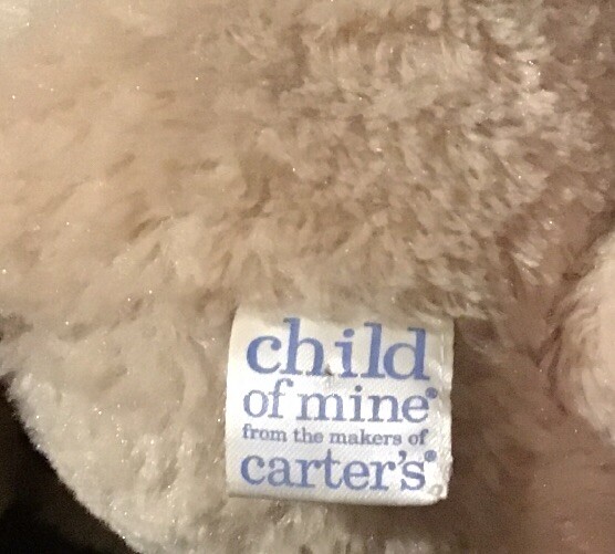 Carter's Child of Mine 8" Bear Giggles Laughs Tan Brown Soft Plush ...