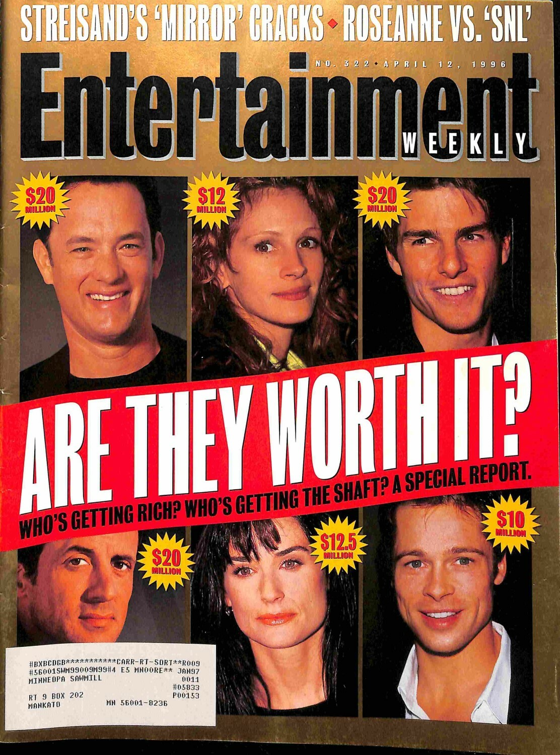 Entertainment Weekly, April 12 1996 | eBay