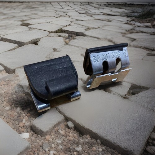 Lot 2x Renault Attache Croche Clip Pare Soleil Laguna Megane Scenic 8200163859 | eBay