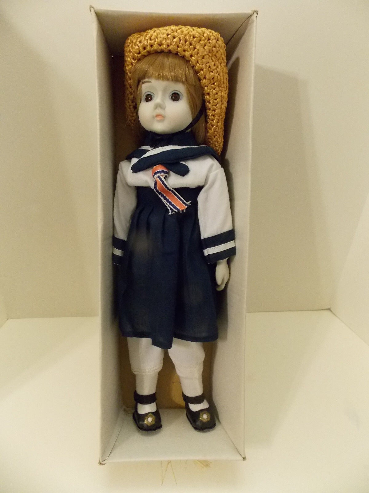 Happyland Collectors Porcelain Doll "Sailor Girl" 18" NEW! | eBay