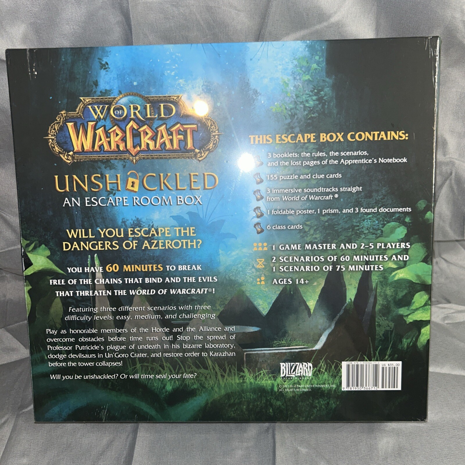 World of Warcraft: Unshackled - an Escape Room Box by Alain Touffait ...