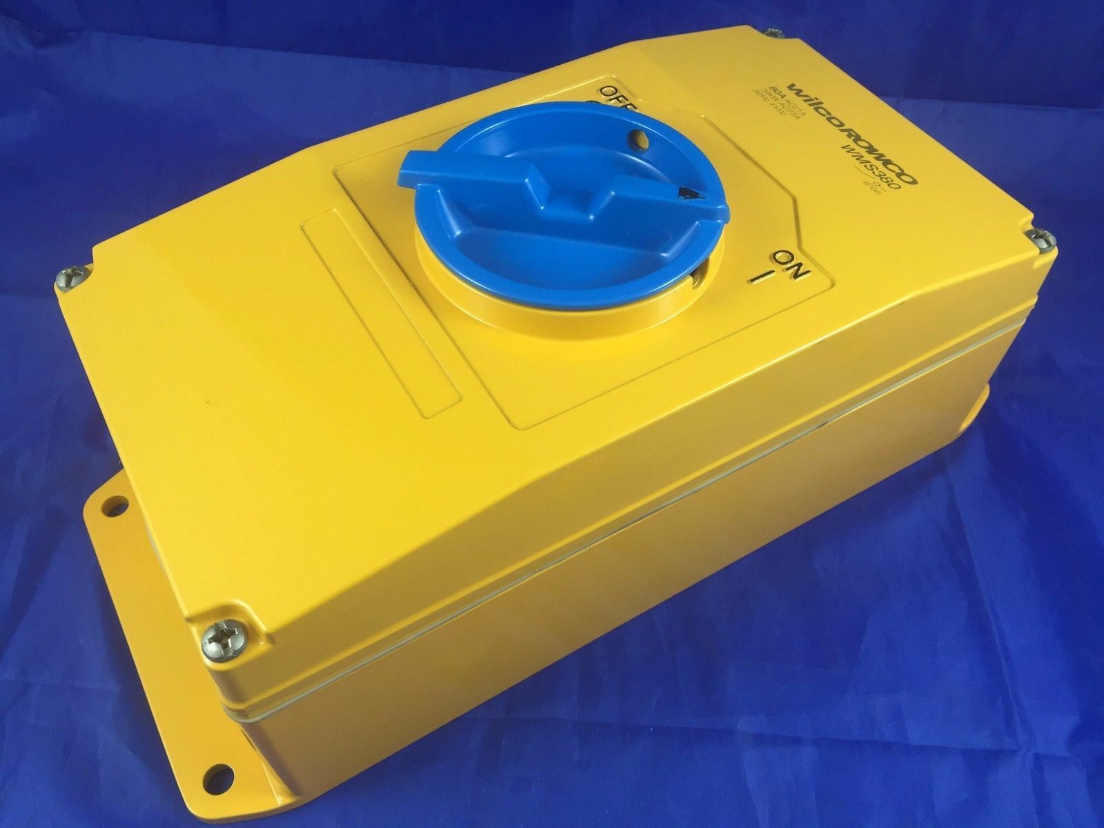 WILCO Rowco WMS380 Switch Metalclad Triple Pole 80A 415V IP66 Multi ...