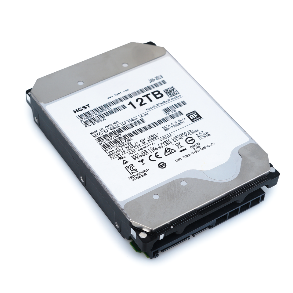 WD HGST Ultrastar HC520 12TB 7.2K RPM SATA 3.5" HDD HUH721212ALE601 ...