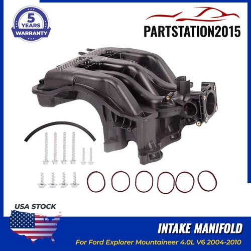 Fits Ford Explorer Mountaineer 4.0L V6 2004-2010 Upper Plastic Intake ...