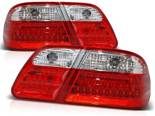 LED rear lights for Mercedes W210 Sedan 1995-2000 2001 2002 VR-811 Red ...