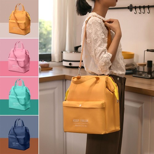 Drink Storage Cooler Bag Shoulder Bag Thermal Food Bag Insulation ...