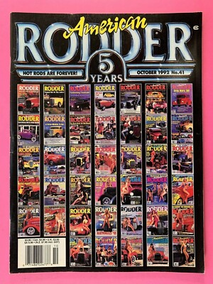 American RODDER Magazine - Oct 1992 - 5 Year Anniversary Special Issue ...