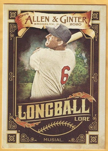 2020 Topps Allen & Ginter Longball Lore Stan Musial LL-30 | eBay