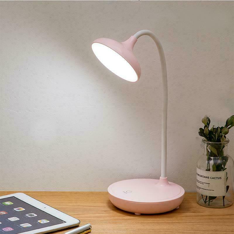 Bedside Touch Reading Desk Lamp Study LED Night Light Table Adjustable ...