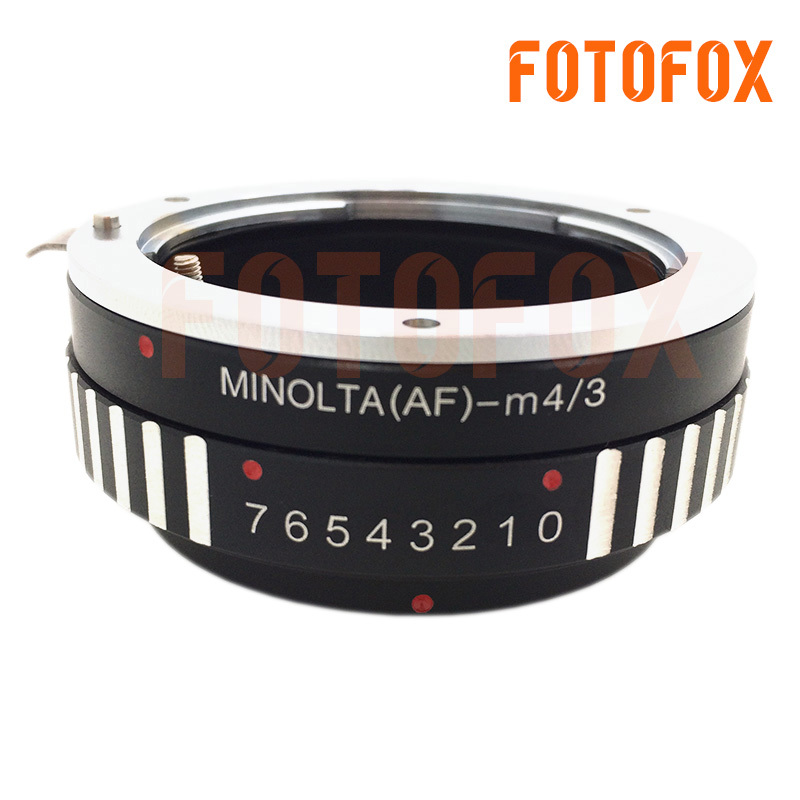 AF-M4/3 Adapter for Sony Alpha Minolta AF MA Lens to Micro4/3 M4/3 E ...