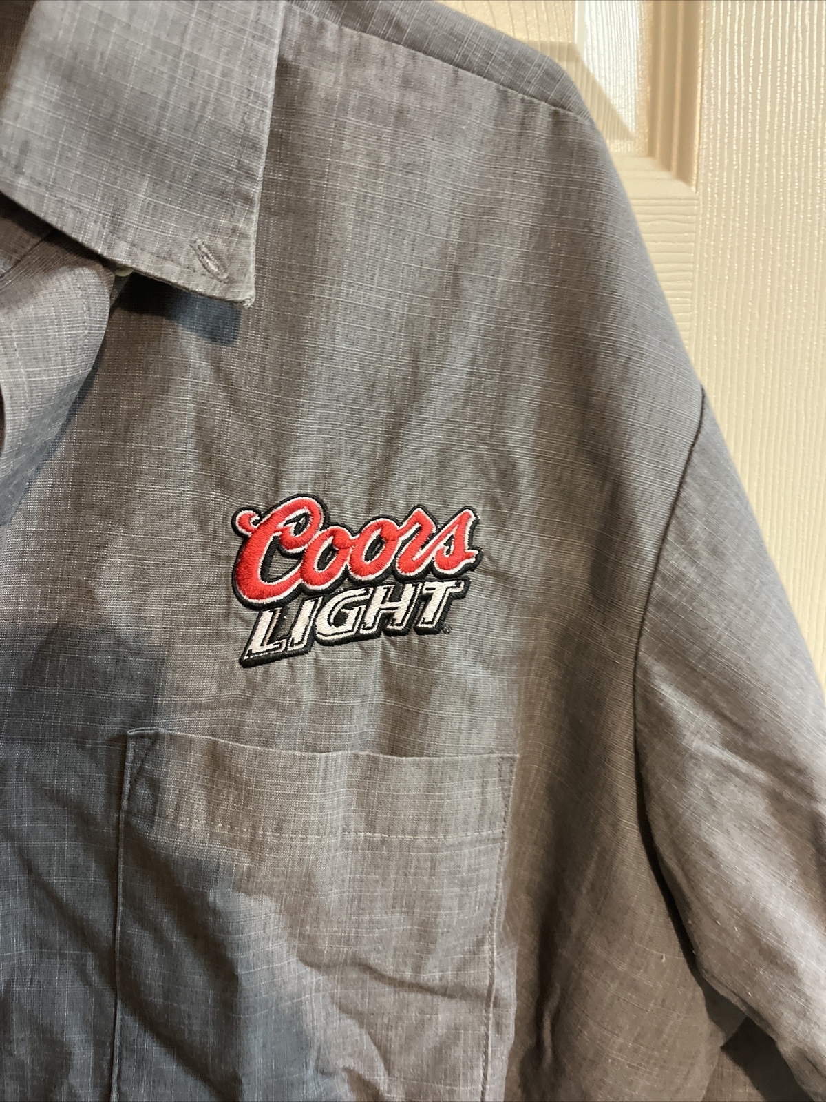 coors light beer delivery driver uniform work shirt m… - Gem