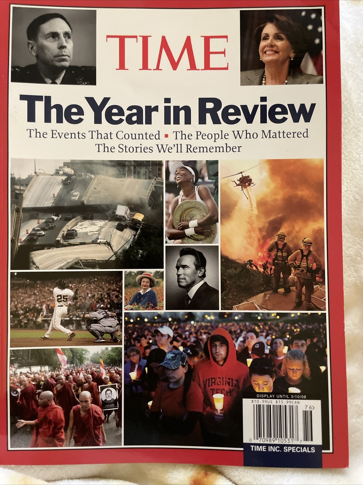 Time Magazine 2007 Year in Review AB | eBay