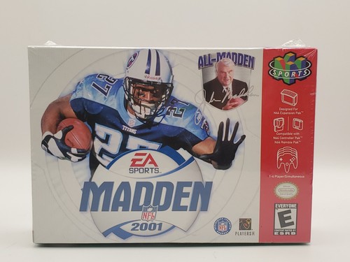 Madden NFL 2001 (Nintendo 64, 2000) for sale online | eBay