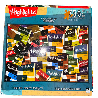 Highlights Magazine Jigsaw Puzzle 2000s/10s Covers 750pcs For Grown-up ...