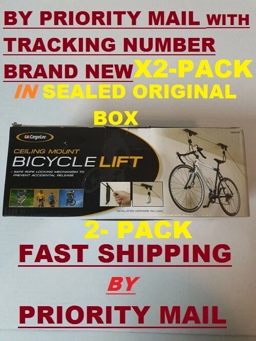 Cargoloc Ceiling Mount Bike Lift | Shelly Lighting