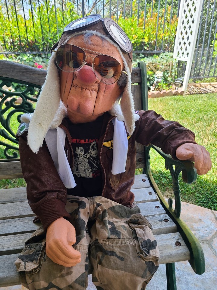 Dan Payes "CRAZY FLYER" Ventriloquist Dummy Puppet Doll Figure | eBay