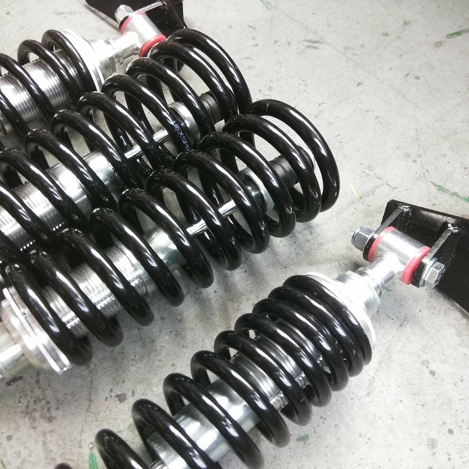 1978-88 GM G-Body 500lb Front/ 230lb Rear Coilover Conversion Kit ...