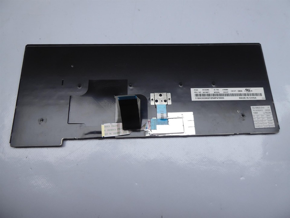 Thinkpad T440 ORIGINAL Keyboard dansk Layout 04Y0871 #3260 | eBay