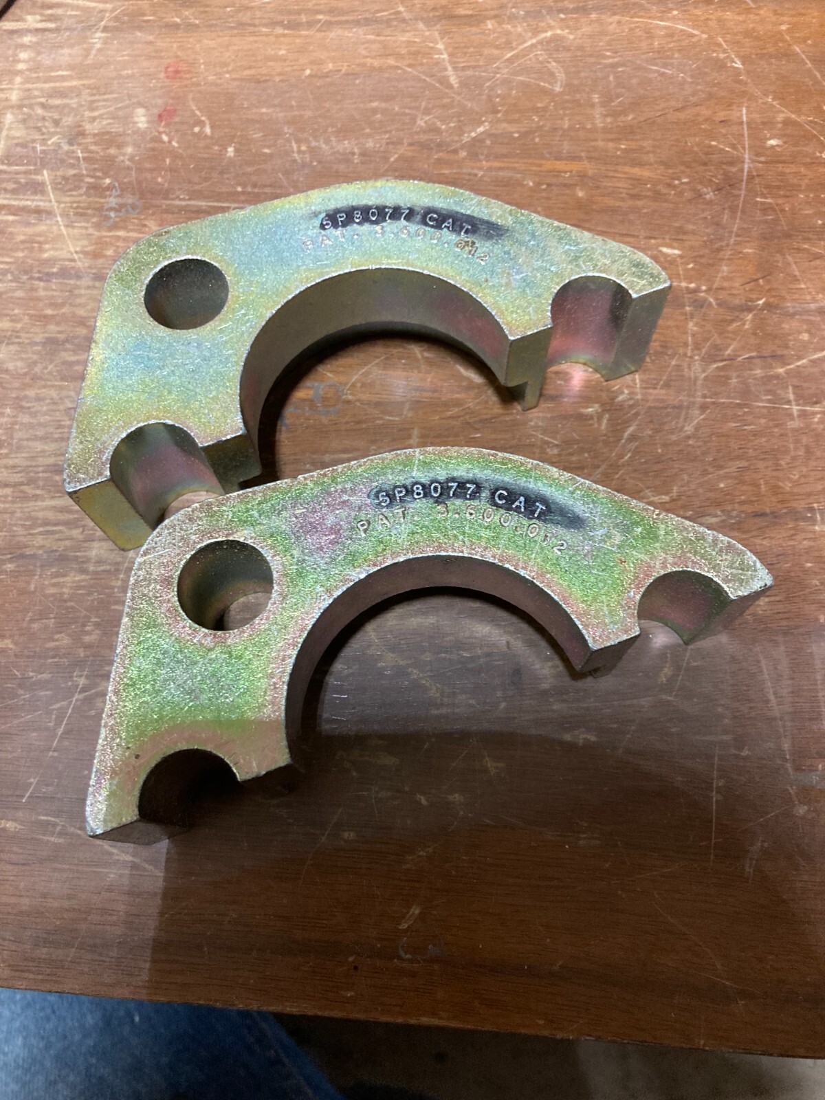 2 New Cat 5P-8077 Half Flanges Caterpillar 5P8077 1/2 Flange | eBay