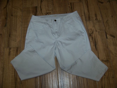 Women's Lee Riders Gray Denim Capri Jeans - Size 14M | eBay