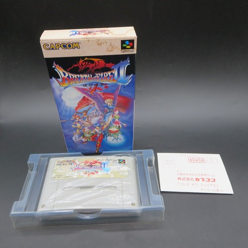 Breath of Fire 2 Super Famicom RPG Game Japanese Version No Manual ...