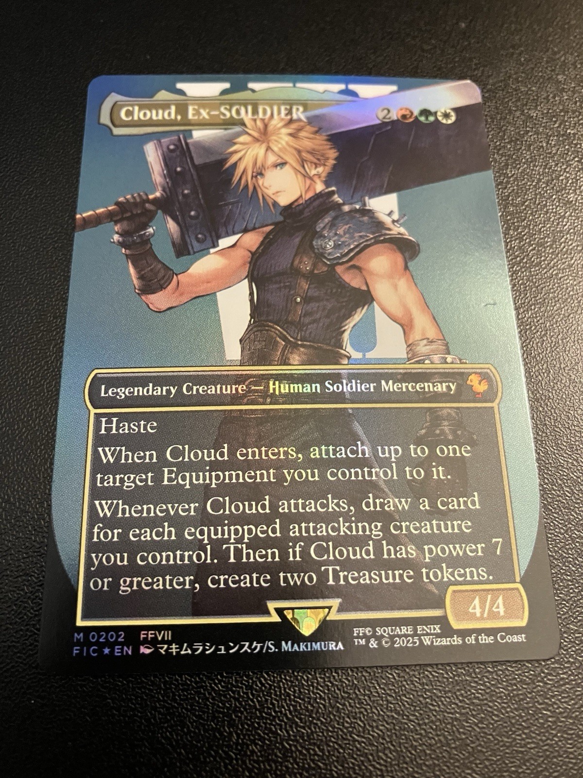 Cloud, Ex-SOLDIER (Borderless) Commander: Final Fantasy Foil for sale online | eBay