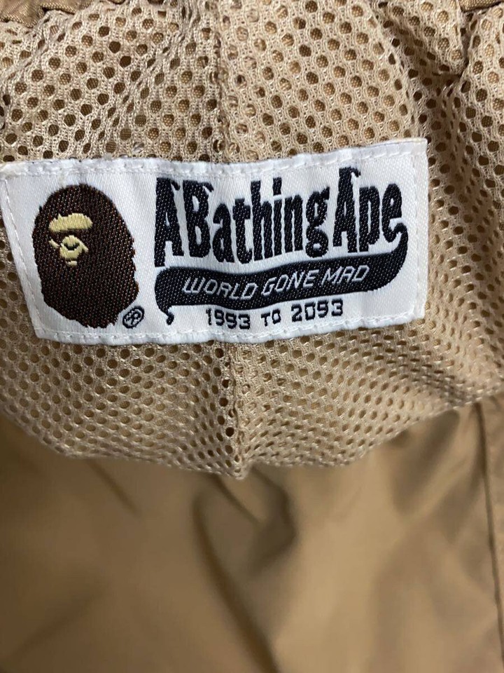 A BATHING APE Shorts L Polyester Beige 001GDK701001M | eBay