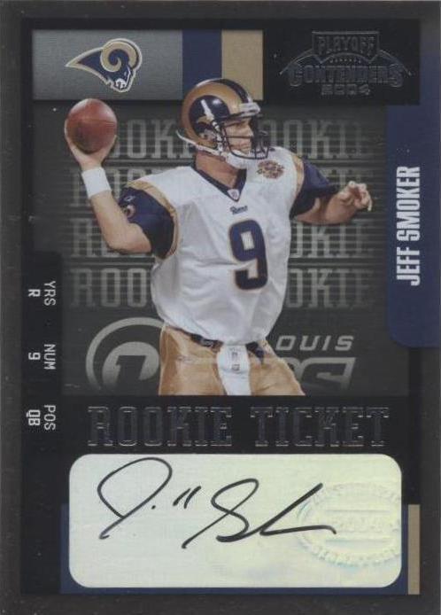 2004 Playoff Contenders - Rookie Jeff Smoker #139 (AU, RC) for sale ...