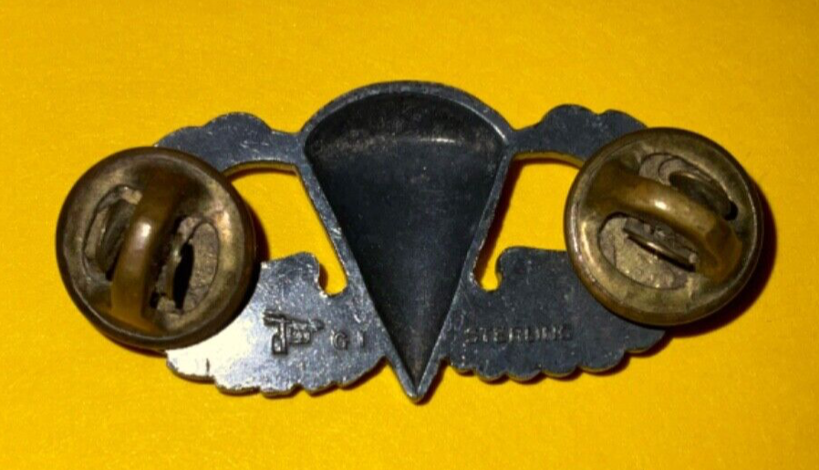 US Army Paratrooper Jump Wings G1 Sterling Bell Trading Post Hallmark ...