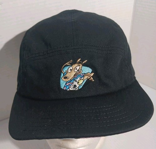 Rocko's Modern Life Reversible Hat Floppy Soft Billed Cap Black And ...