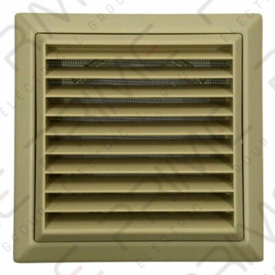 External Ventilation Grille Cover Outlet for Extractor Fan 100 mm /4 ...