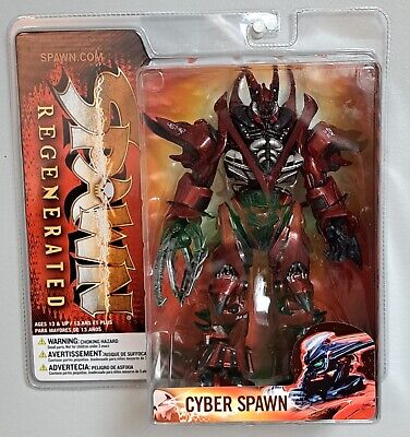 MCFARLANE SPAWN REGENERATED CYBER SPAWN ACTION FIGURE | eBay