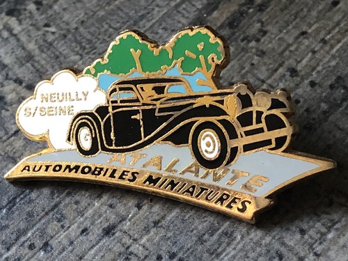 PIN PINS SPORT VOITURE BUGATTI ATALANTE NOIRE ARTHUS BERTRAND RARE | eBay