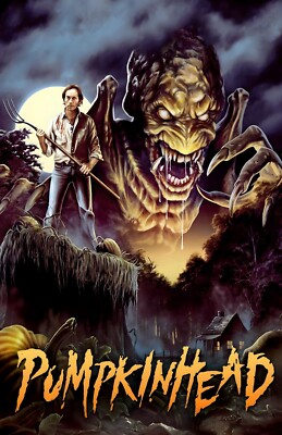 Pumpkinhead 1988 Lance Henriksen Movie Poster Wall Art Made in USA A | eBay