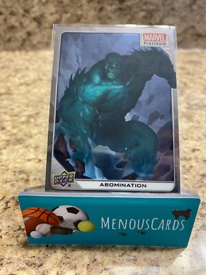 ABOMINATION 2023 Upper Deck Marvel Platinum #81 Base Card | eBay