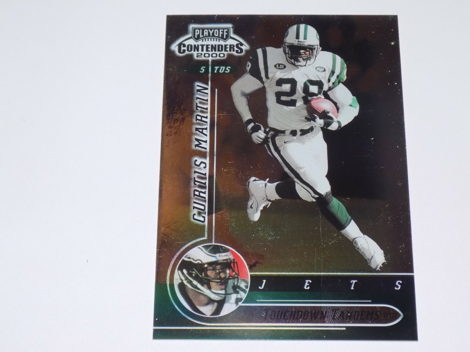 2000 Playoff Contenders Touchdown Tandems Curtis Martin Duce Staley ...