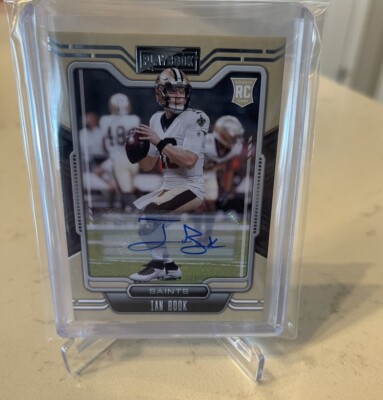 2021 Panini NFL Playbook Rookie Signatures Ian Book #137 Rookie Auto RC ...