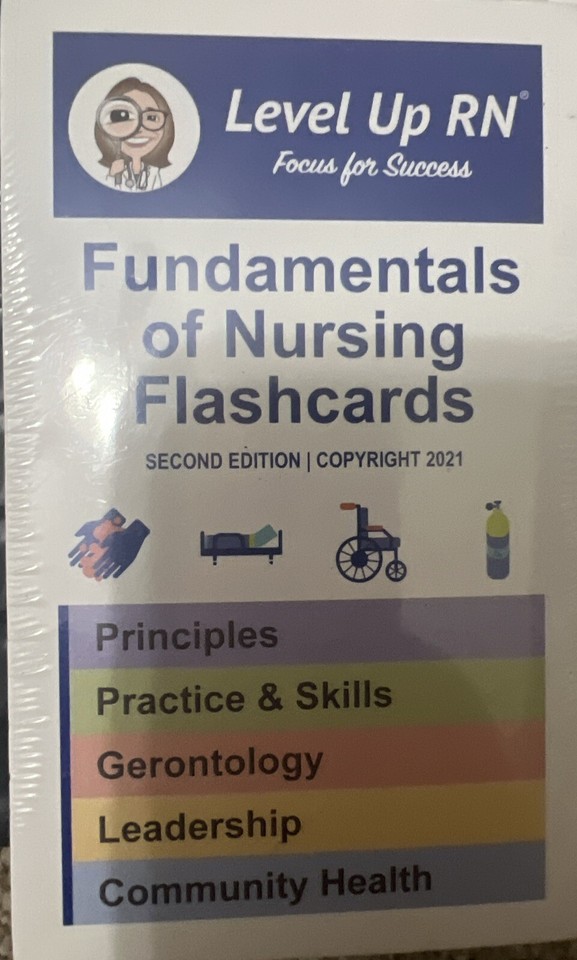LEVEL UP RN Flash Cards SURGICAL Vol 1 , 3 & Lab Values, Fundamentals ...